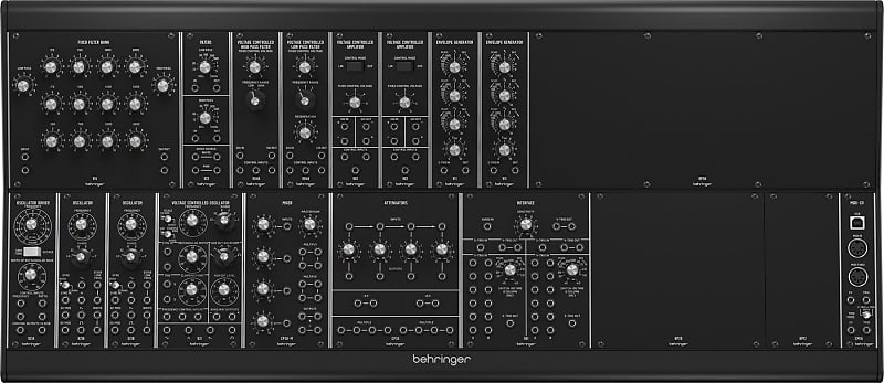 Behringer System 15 Complete Eurorack Modular Synthesizer | Reverb