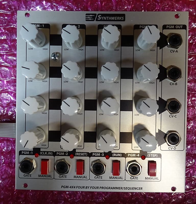 Synthwerks PGM-4X4 Eurorack Controller and Patch Programmer | Reverb