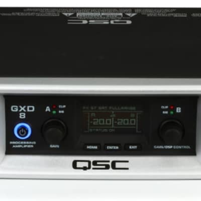 QSC GXD8 GXD Series 800/1200w 8/4 Ohm Power Amp | Reverb