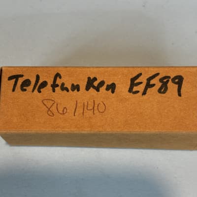 Telefunken EF89 6DA6 Vintage Made In Germany Tube! T414 | Reverb