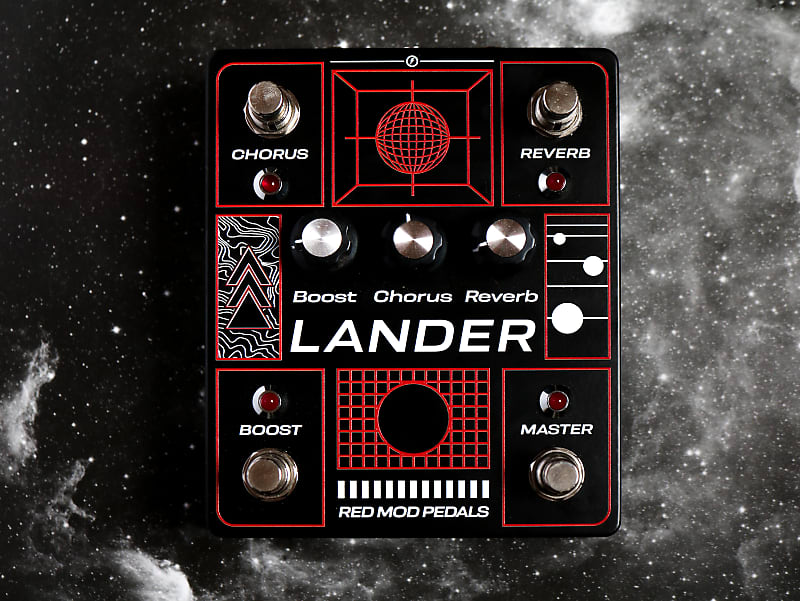 Lander with DEMO reverb chorus Booster VCR VHS JHS | Reverb