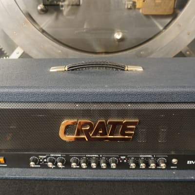 Crate BV-120H Blue Voodoo USA Tube Guitar Amp Head | Reverb