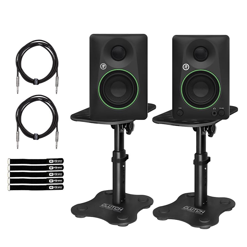 Mackie CR3.5 3.5" Powered Studio Monitor Speakers Pair w | Reverb