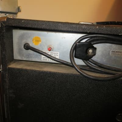 Sunn Studio Bass Amp 1970's 15" Speaker Black 1970's | Reverb