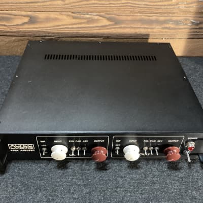 Rare Pair of Altec 458A Tube Mic Preamps - Consecutive | Reverb