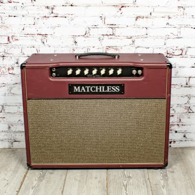 Matchless Chieftain Tube Guitar Combo Amp, Burgundy x1009 | Reverb