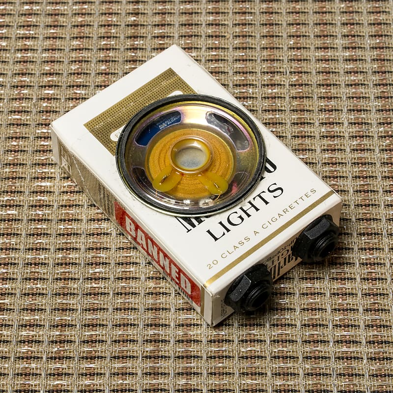 Smokey Amps Cigarette Box Amplifier - Marlboro Lights | Reverb