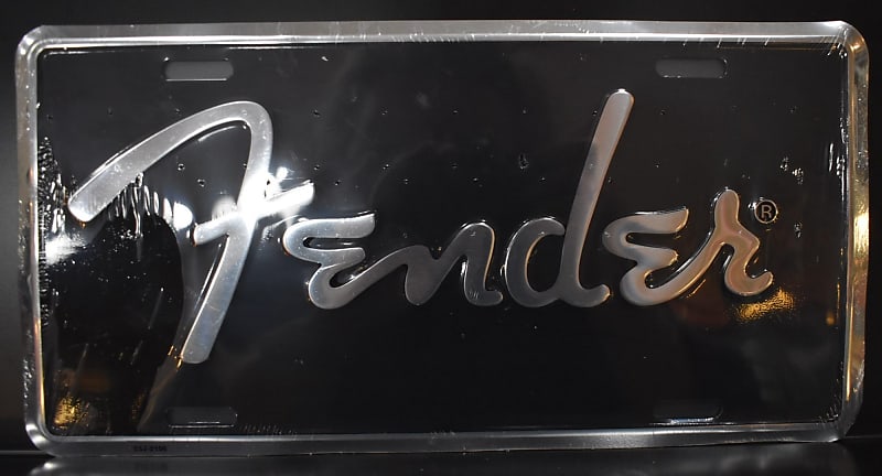 2004 Fender License Plate | Reverb