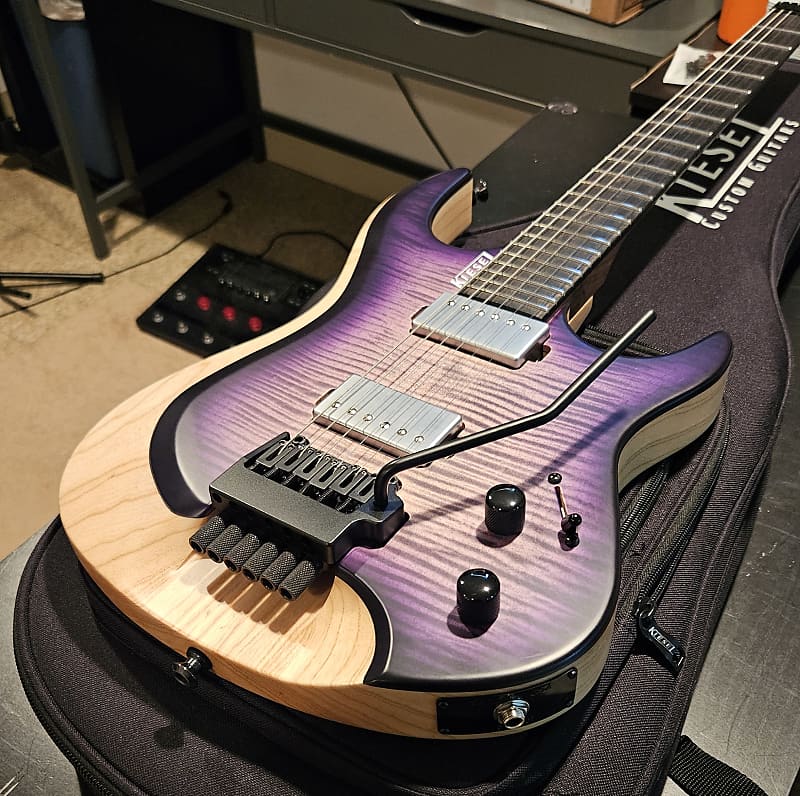 Kiesel Osiris O6X 2023 - Translucent Purple Cali Burst | Reverb