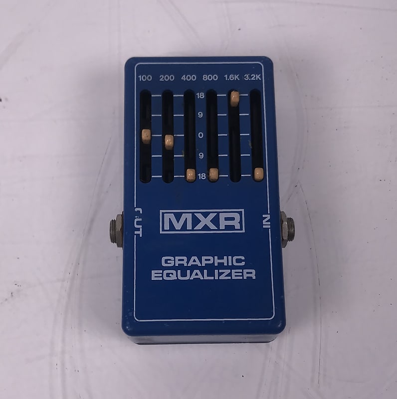 MXR Six Band Graphic Equalizer 6 Band EQ Guitar Pedal Tested | Reverb