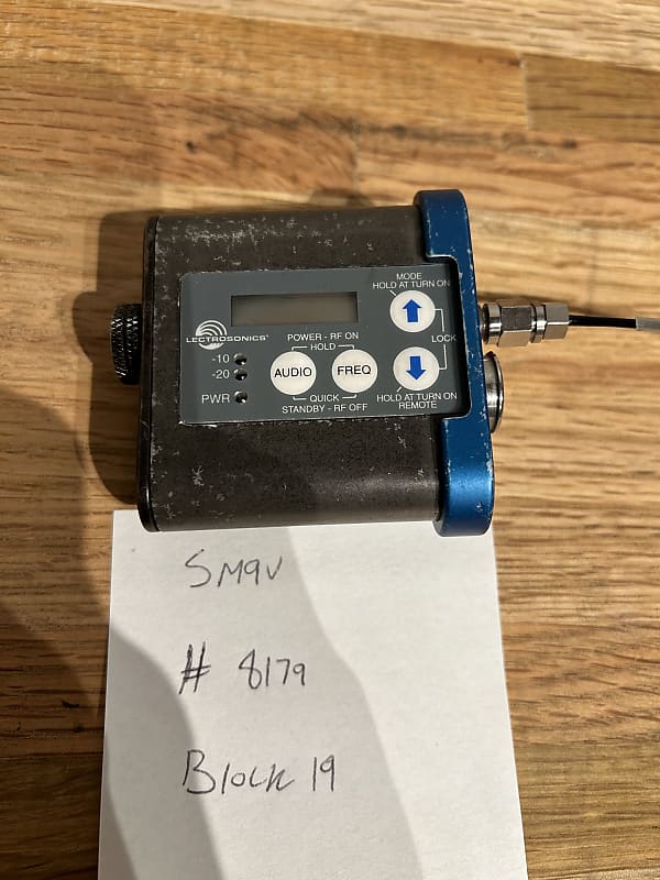 Lectrosonics SMQV Block 19 Digital Hybrid Wireless | Reverb