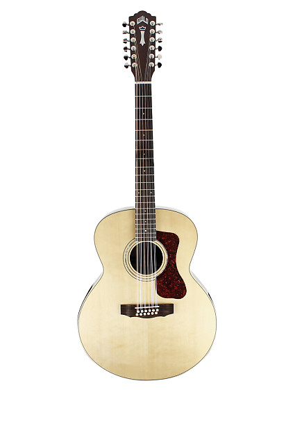 Guild F-1512E - 12 String Acoustic/Electric - Natural - Guild | Reverb