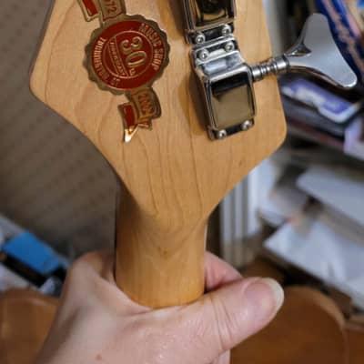 Fernandes Retrospect 4X 4-String Bass Guitar Candy Apple Red | Reverb