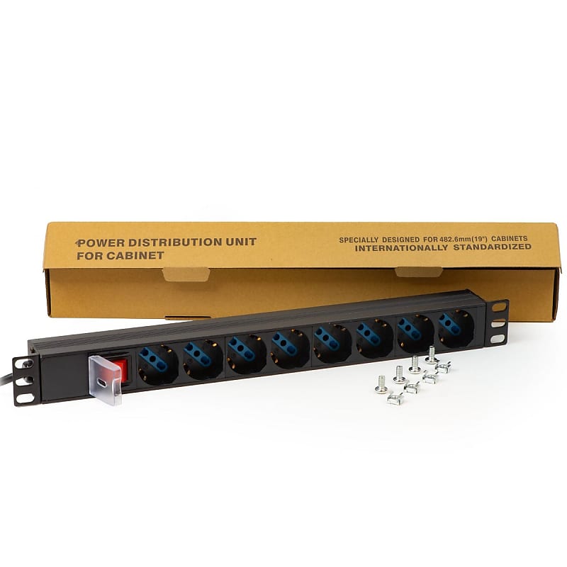 LINK MULTIPRESA ALIMENTAZIONE RACK 19" 8 PRESE UNIVERSALI | Reverb UK