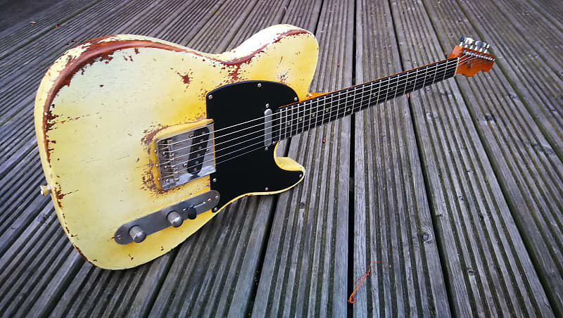 Vtt Relics Telecaster 50's - Blackguard Blond | Reverb