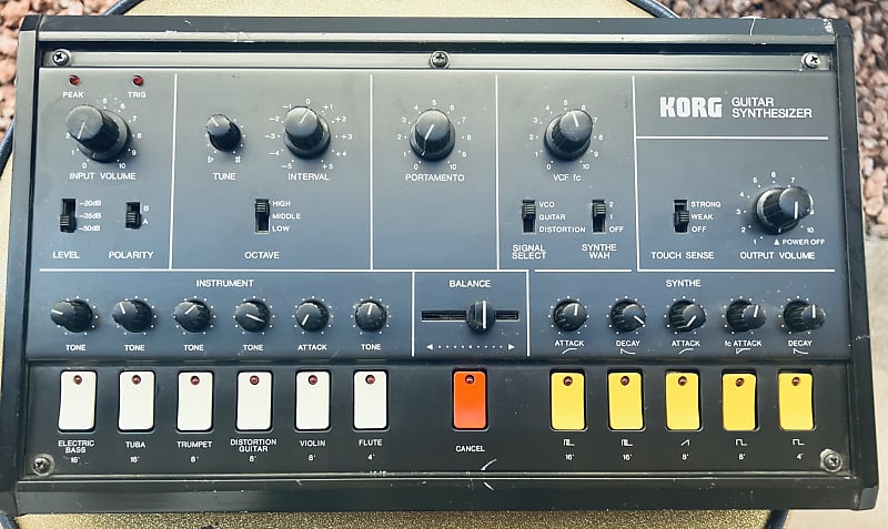 Korg X-911 Vintage Analog 80's Guitar Synthesiser / Effects | Reverb