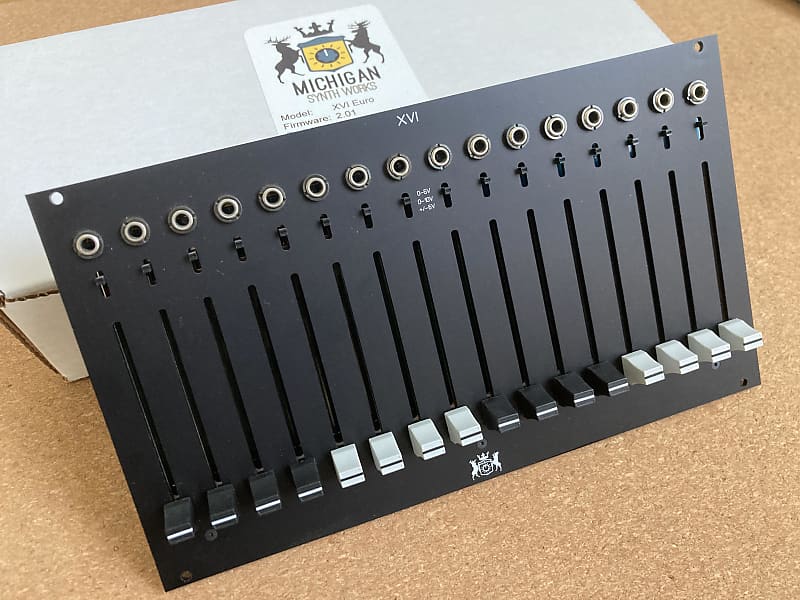 Michigan Synth Works XVI - 16n midi / CV controller black | Reverb