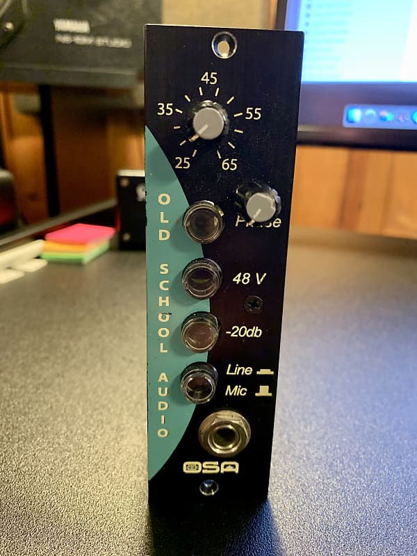 Old School Audio MP1-C 500 Series "Vintage" Preamp | Reverb