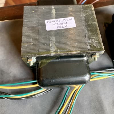 Pair Peerless Heyboer S265Q output transformers Williamson | Reverb