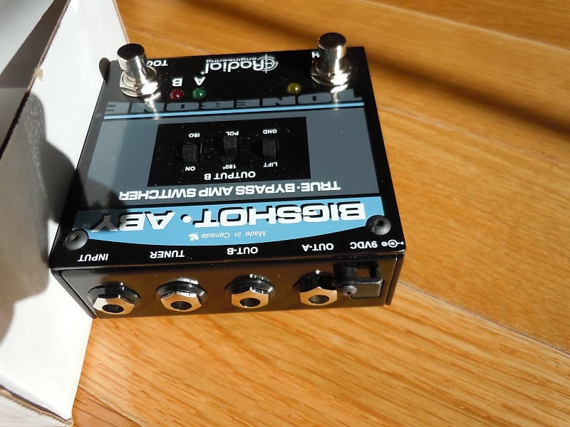Radial Bigshot ABY True-Bypass Amp Switcher New Open Box | Reverb