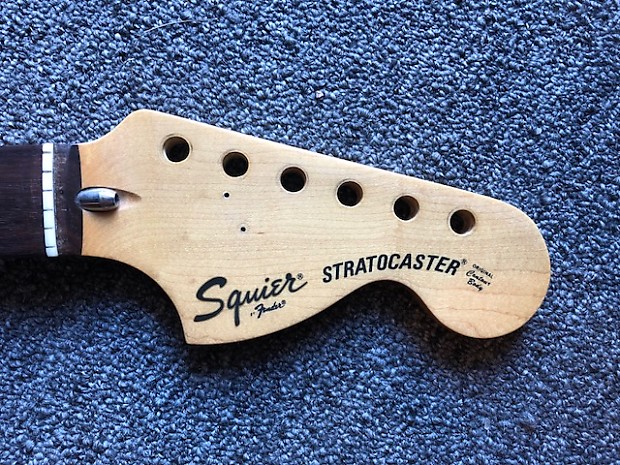 Fender Squier Stratocaster 83 SQ Series guitar neck 1983 MIJ | Reverb