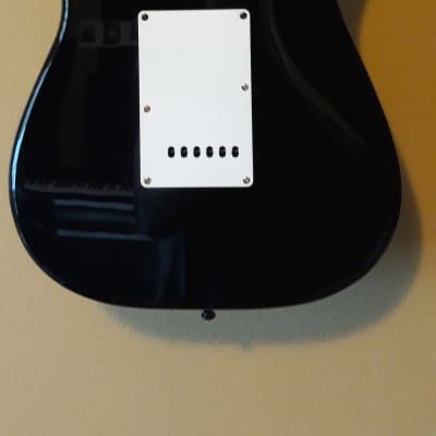 Squier Stratocaster (partscaster) 2015-2024 - black | Reverb