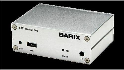 Barix Exstreamer 100 AoIP Audio Decoder | Reverb