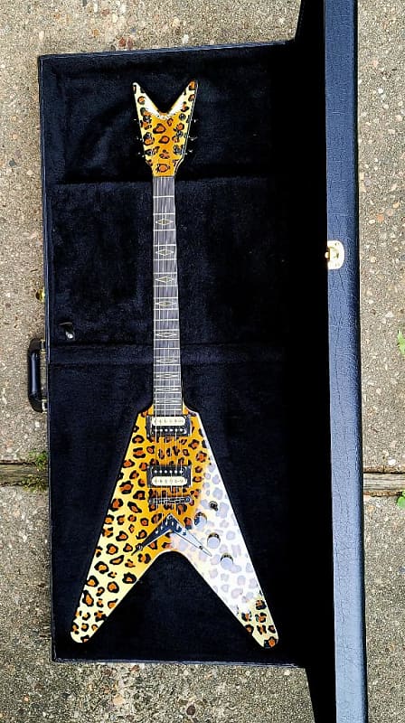 Dean V 2015 (approximate) - Cheetah Graphics | Reverb