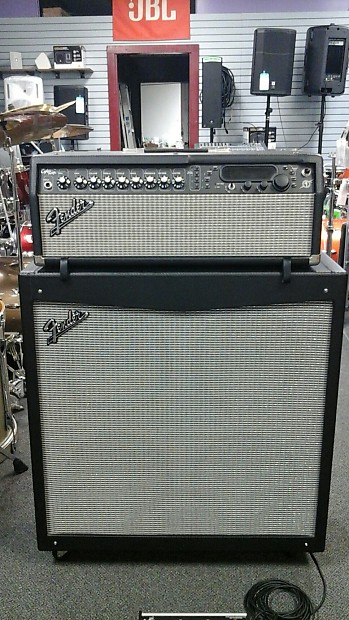 Fender Cyber-Twin Half Stack Guitar Amp And Cabinet | Reverb