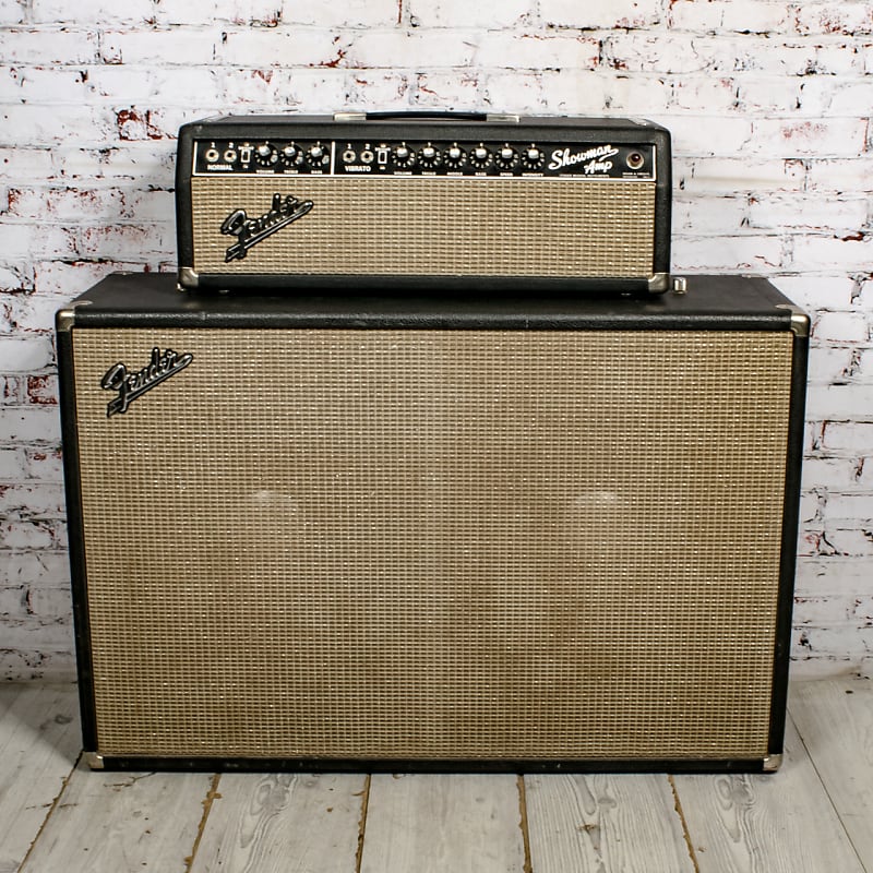 Fender - 1965 - Showman Amplifier Head & Cab - x4485 USED | Reverb