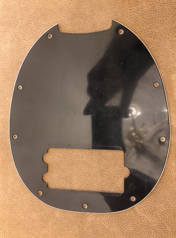 Vintage Music Man Sting Ray Bass 5 Pickguard 70's Black | Reverb UK