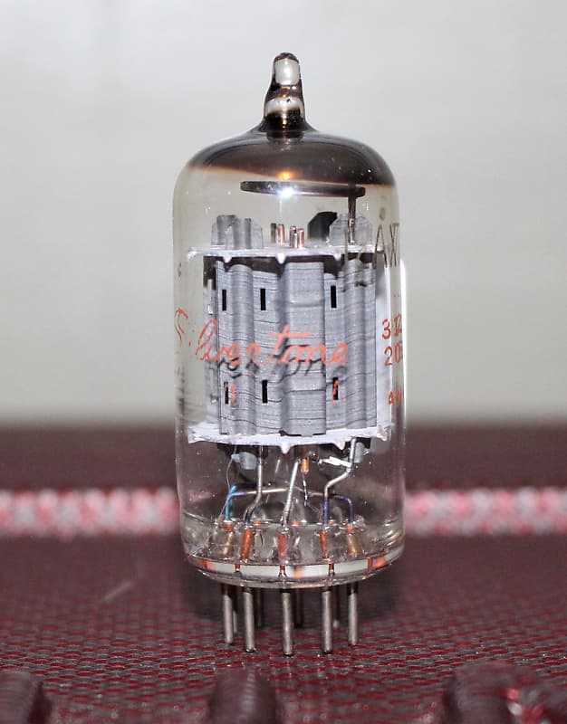 SYLVANIA 12AX7 ECC83 TIGHT BALANCE LONG PLATE COPR GRID POST | Reverb