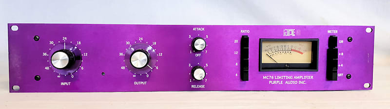 PURPLE AUDIO MC76 Limiting Amplifier | Reverb