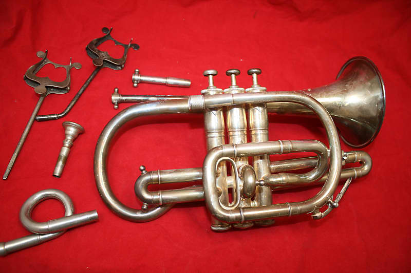 Keefer American model Cornet circa 1918 | Reverb