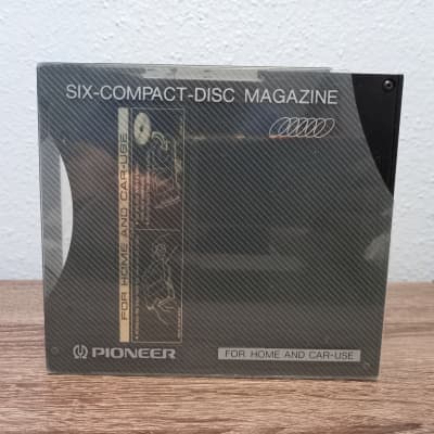 Pioneer 6 Disc Magazine with sleeve (Black) | Reverb