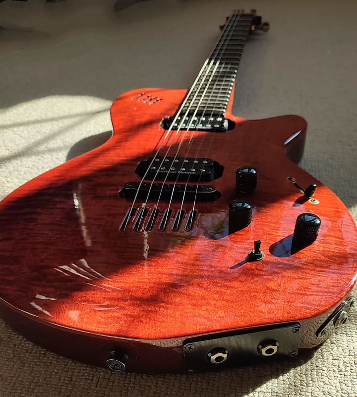 Godin LGX 1996 - Flame mahogany | Reverb