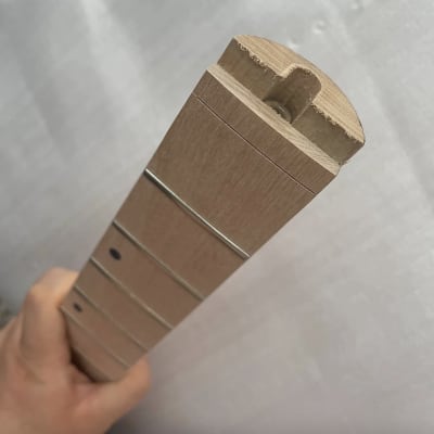 Unfinished Headless Guitar Maple Neck with 24 Frets | Reverb