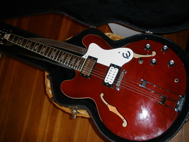 Epiphone Riviera 1997 Cherry | Reverb