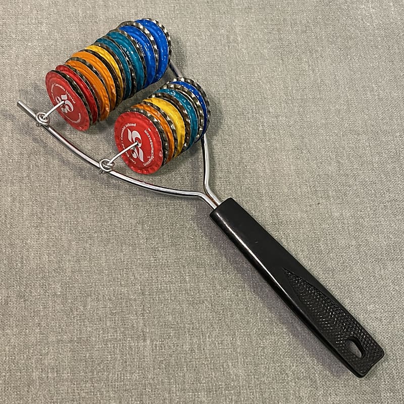 Upcycled Percussion - Slingshot Shaker - Multicolored Bottle | Reverb