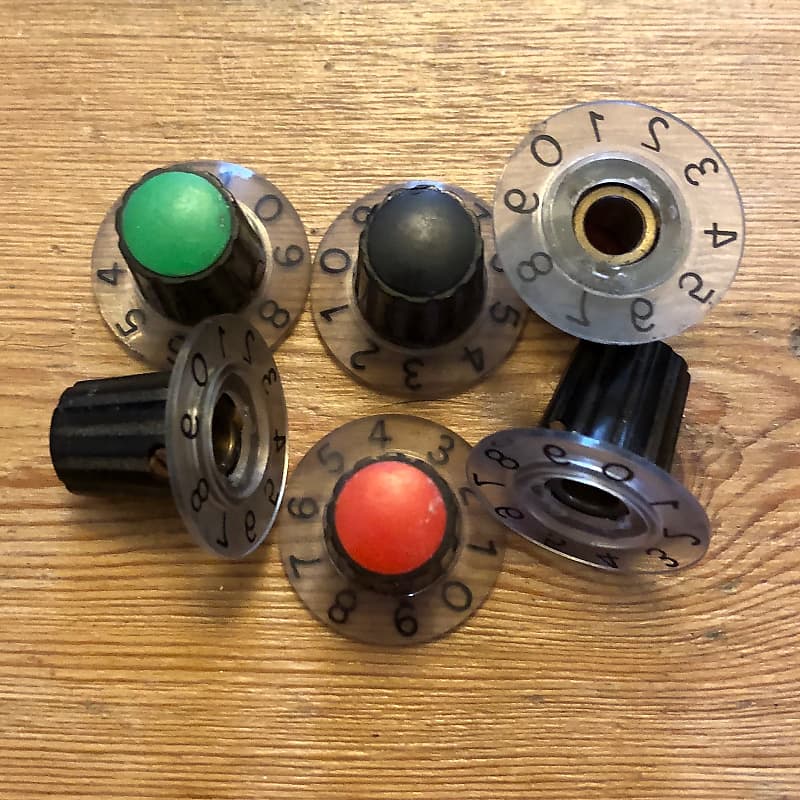 Dallas Arbiter Soundcity mk3 / mk4 smartie knobs set of 6 - | Reverb