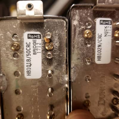 Duncan Designed HB-101 Bridge & HB-102 Neck Humbucker Set | Reverb