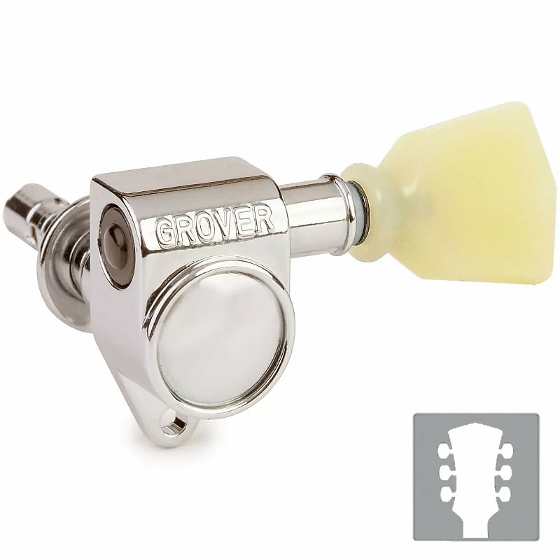 NEW 106 Original Locking Rotomatic Tuners Keystone Buttons | Reverb