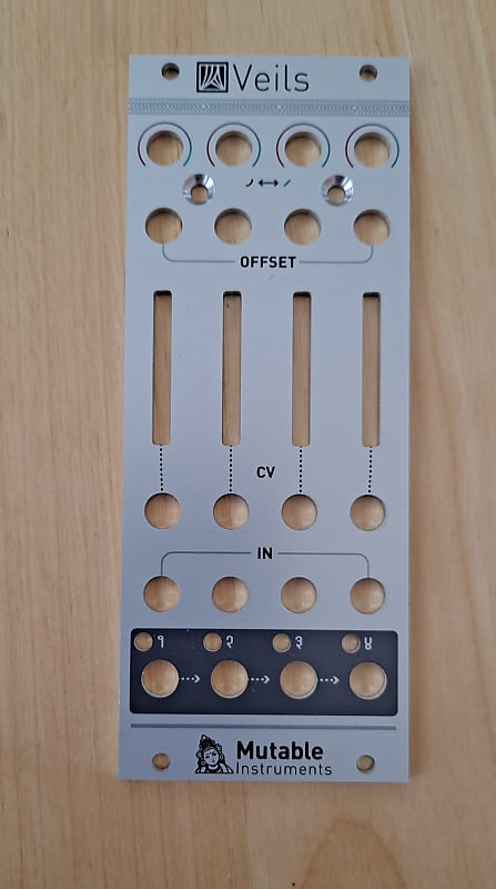 Mutable Instruments Veils v2 panel | Reverb