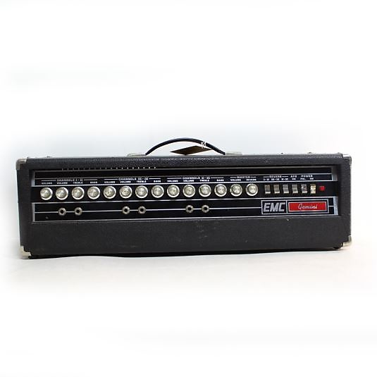 EMC GEMINI HEAD Solid State Guitar Amp 50 Watts | Reverb