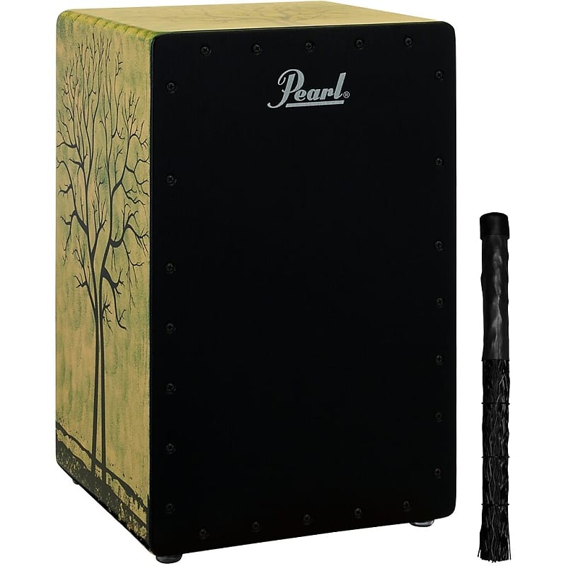 Pearl PBC123B Tree of Life Primero Cajon, with Cajon Brush | Reverb