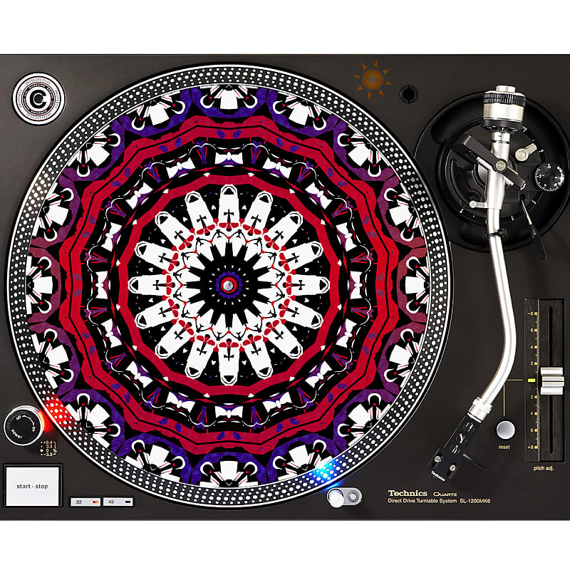 Graveyard Gothic - DJ Turntable Slipmat 12 inch LP Vinyl | Reverb UK
