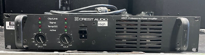 Crest Audio Pro Series 4801 Power Amplifier 4801 | Reverb