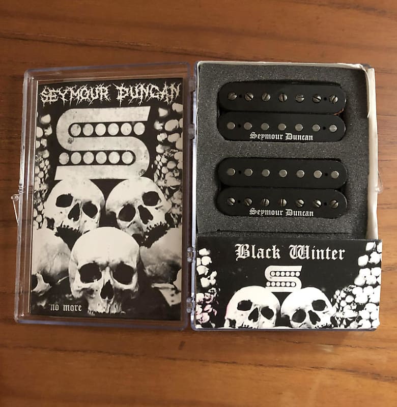 Seymour Duncan Black Winter 7 String Pickup Set + FREE U.S. & | Reverb
