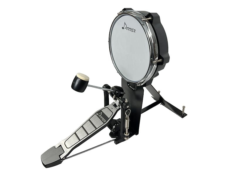 Donner DED-200 Mesh Electronic Bass Drum Pad and Bass Drum | Reverb
