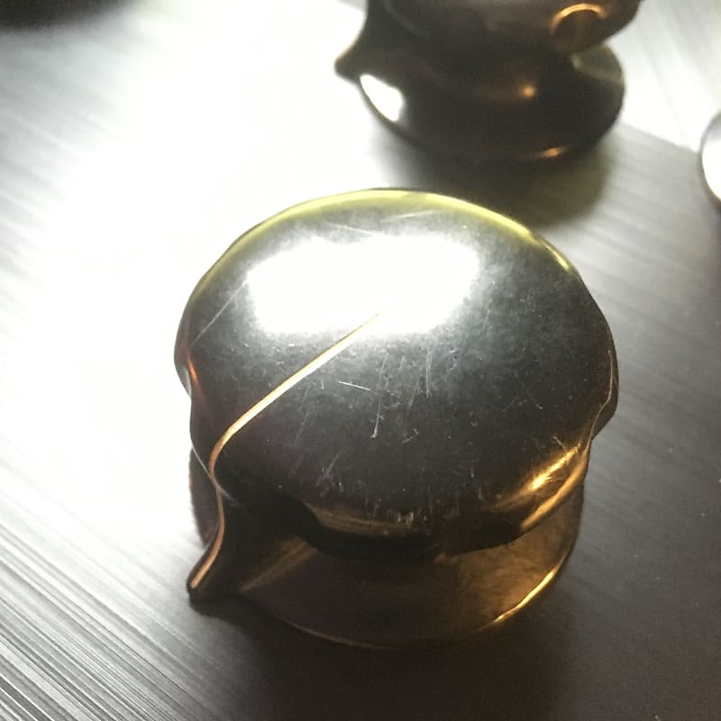 Large 2" fluted & skirted MIC Console Knob (Viz RCA Phenolic | Reverb